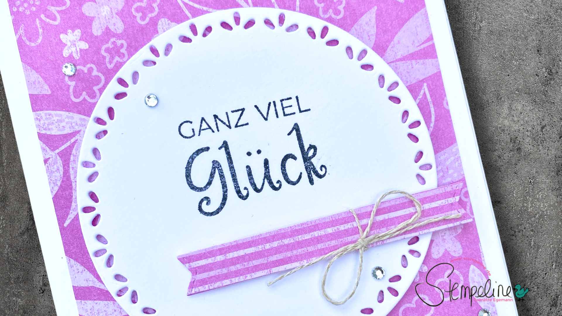 Eine einfache, aber atemberaubende Grußkarte zum Verlieben 💖 ...